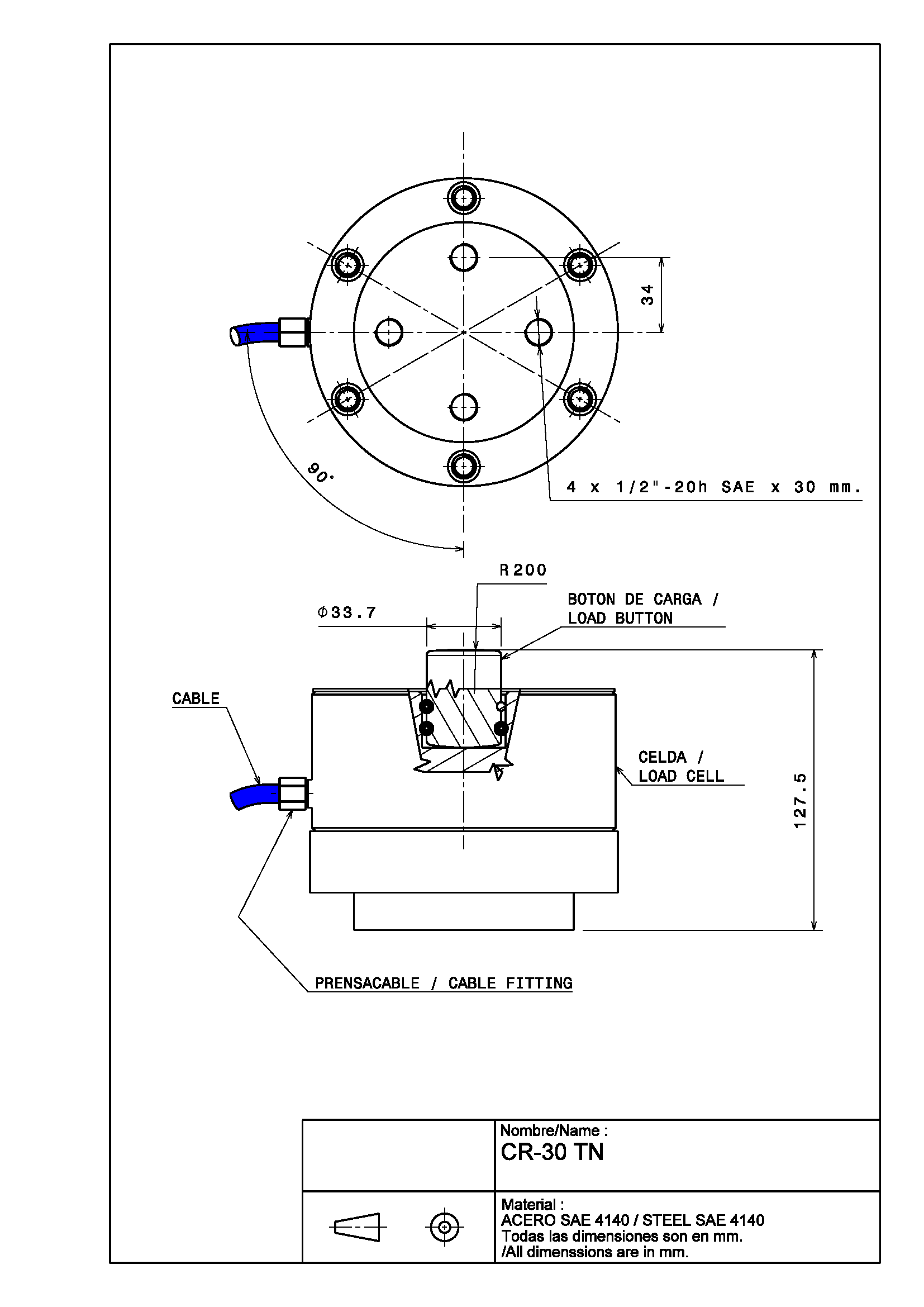 Celda Flexar / Reacción CR