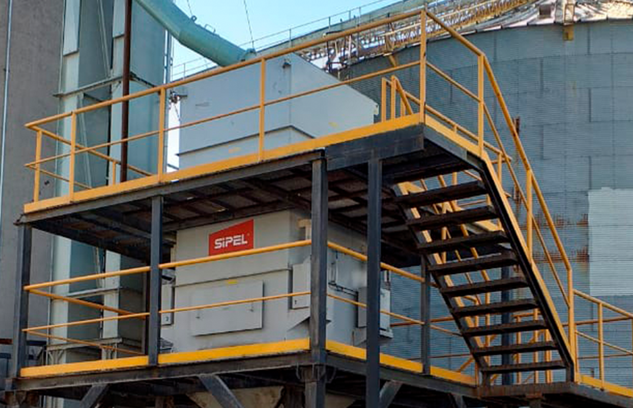 Balanza batcheadora de 200 tn/hs de maiz